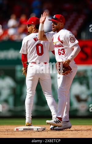 St. Louis Cardinals' Michael Siani, left, is tagged out by Pittsburgh ...