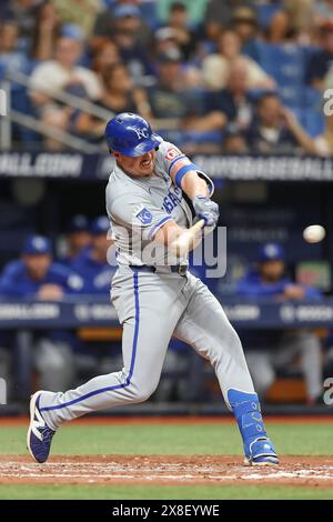 Kansas City Royals' Hunter Renfroe (16) celebrates scoring against the ...