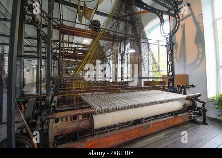Old machinery for making textile garments Stock Photo - Alamy