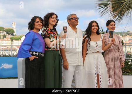Mahsa Rostami, Mohammad Rasoulof, Setareh Maleki Photocall of the film ...