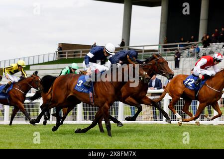 Henri Matisse with Jockey Ryan Moore after winning the Tally Ho Stud ...