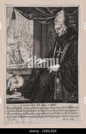 Pope Agatho was the Pope of the Catholic Church from 678 to 681 AD. His ...