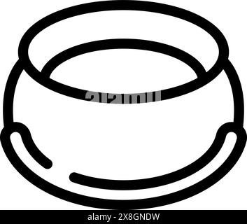 Cauldron Simple vector icon. Modern, simple flat vector illustration ...