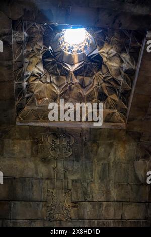 Areni, Armenia - May 9, 2024: Interior of the Surb Karapet Church at ...