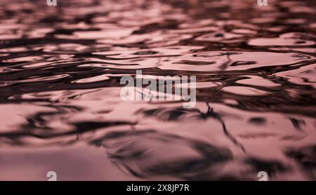 A image of violet ocean waves featuring a water surface in detail Stock ...