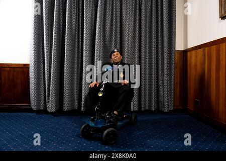 Normandy veteran Gilbert Clarke, who was born in Montego Bay, Jamaica ...