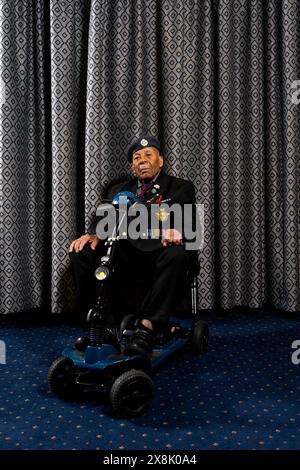 Normandy veteran Gilbert Clarke, who was born in Montego Bay, Jamaica ...