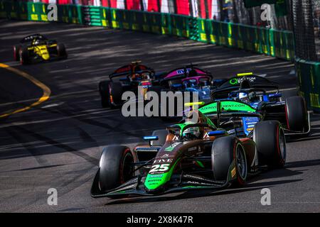 25 BARNARD Taylor (gbr), PHM AIX Racing, Dallara F2 2024, action during ...