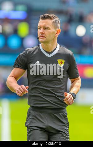 Nick Walsh, a Scottish Football association football referee Stock ...