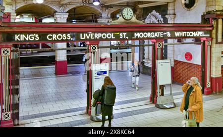 London Underground Tube old Baker Street Station original station of ...