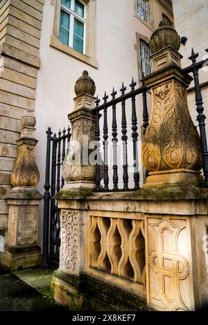 Kathedrale unserer lieben Frau, Rue Notre Dame, Stadt Luxemburg ...