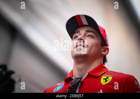 Monaco, Monaco. 26th May, 2024. Charles Leclerc of Scuderia Ferrari on track during the F1 Grand ...