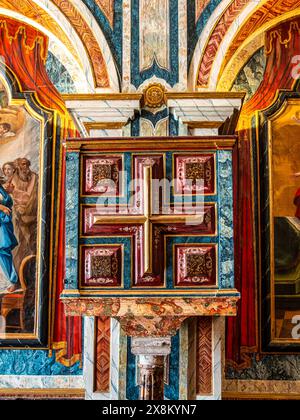 Interior of the Chapel of Saint Sebastian, Ermida de Sao Sebastiao at ...