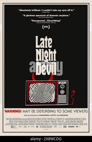 Late Night with the Devil (2023) directed by Cameron Cairnes and ...