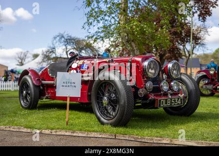 The Red,1936, Aston Martin Speed Model, of Robert Blakemore and Nigel ...