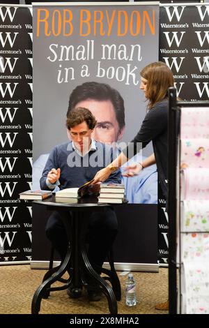 ROB BRYDON, BOOK SIGNING, 2011: Welsh actor and comedian Rob Brydon ...
