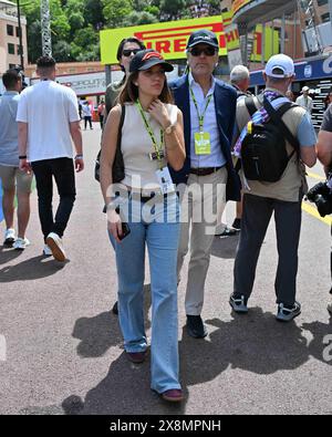 Monk, Monk. 26th May, 2024. Monaco, Pierre Casiraghi with Beatrice ...