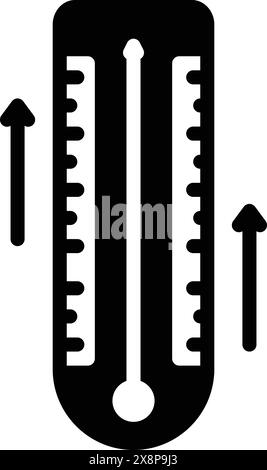 Icon for temperature increase, temperature Stock Vector Image & Art - Alamy