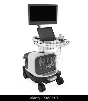 Medical Ultrasound Diagnostic Machine Isolated Stock Photo - Alamy