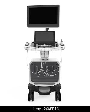 Medical Ultrasound Diagnostic Machine Isolated Stock Photo - Alamy