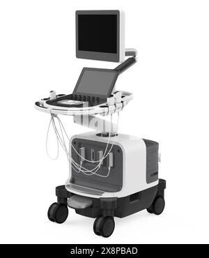 Medical Ultrasound Diagnostic Machine Isolated Stock Photo - Alamy