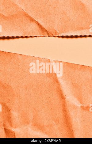 Abstract peach color paper texture background. Minimal composition with ...
