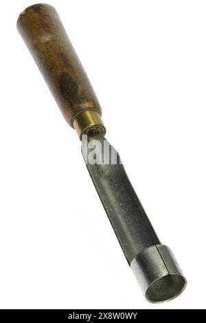 vintage apple corer isolated on white background Stock Photo - Alamy