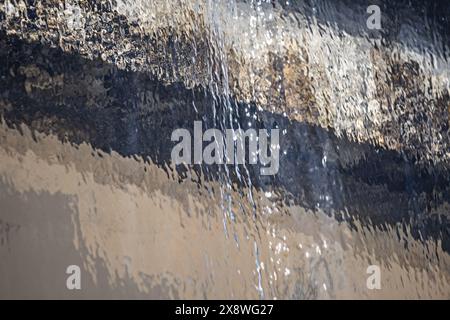 Runoff water often forms basins, where smaller watercourses often join ...