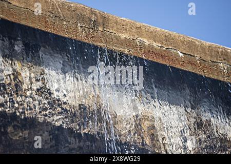 Runoff water often forms basins, where smaller watercourses often join ...
