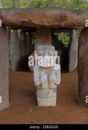 Alto de Los Adolos Archeological park with two thousand year old stone ...