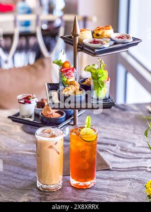 Afternoon tea in Cape Panwa beach in Phuket, Thailand Stock Photo - Alamy