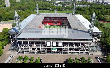 Cologne, Germany. 29th Apr, 2024. The RheinEnergie Stadium in Cologne ...