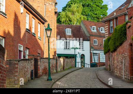 Spring morning on Danesgate Stock Photo - Alamy