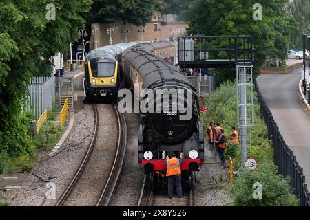 Windsor, UK. 28th May, 2024. It was a joy to see the Steam Dream Rail ...