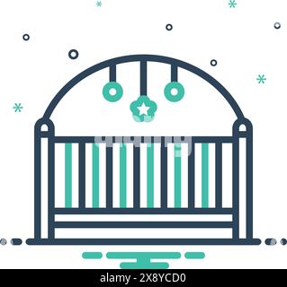 Icon for play pen,rocking Stock Vector Image & Art - Alamy