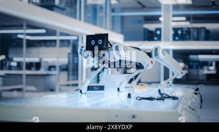 High Tech Robot Dog with Lidars, Sensors, Optics, Computers, Cameras ...