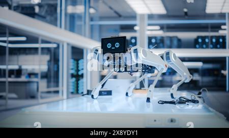 High Tech Robot Dog with Lidars, Sensors, Optics, Computers, Cameras ...