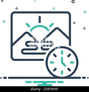 Icon for morning,before noon Stock Vector Image & Art - Alamy