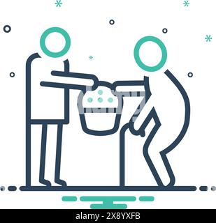 Icon for kind,gracious Stock Vector Image & Art - Alamy