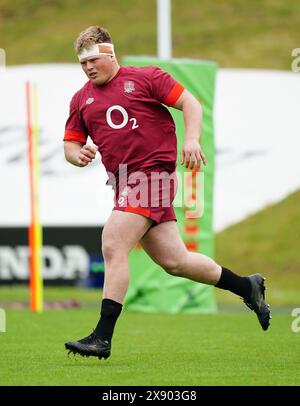 England's Fin Baxter during a training session at the Honda England ...
