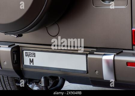 Rear view of Mercedes-Benz G63 AMG parked in Dubai Mall Stock Photo - Alamy