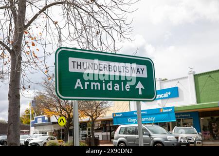 Thunderbolts Way, famous road in northern New South Wales named after ...