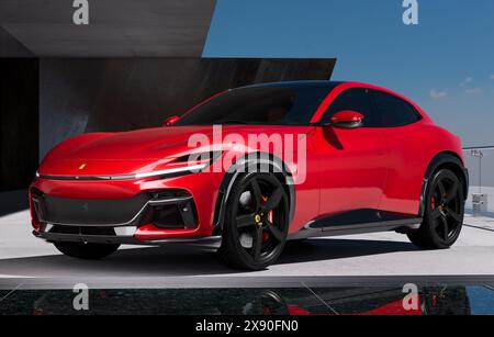 Ferrari Purosangue :Ferrari's first ever SUV Stock Photo - Alamy