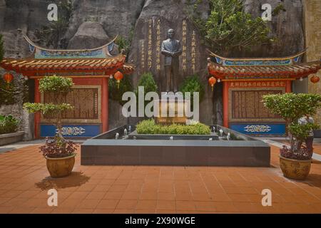 The Chin Swee Caves Temple in Genting Highlands, Pahang, Malaysia is a ...