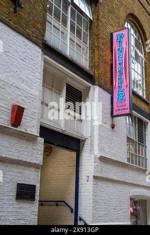 Pineapple Dance Studios, Covent Garden, London. 11th January 1983 Stock ...
