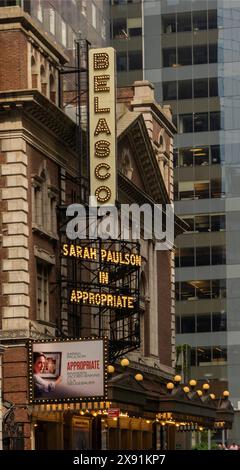 "Sarah Paulson in Appropriate" at the Belasco Theatre on Broadway, New ...