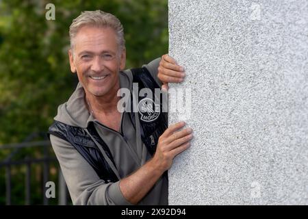 Der Dresdner Schlagersänger Olaf Berger - aufgenommen im Louisenhof ...