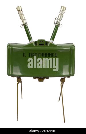 MON-50 soviet copy of American M18 Claymore anti-personnel mine with ...
