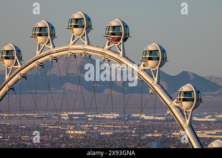 The High Roller Observation Wheel on the strip in Las Vegas, Nevada Stock Photo - Alamy