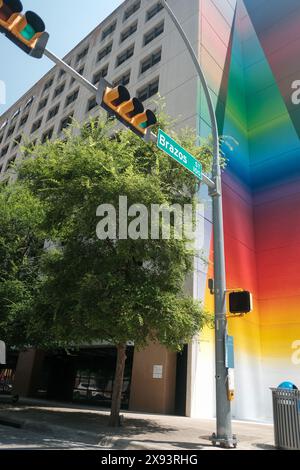 Concrete building details in Austin Texas Stock Photo - Alamy
